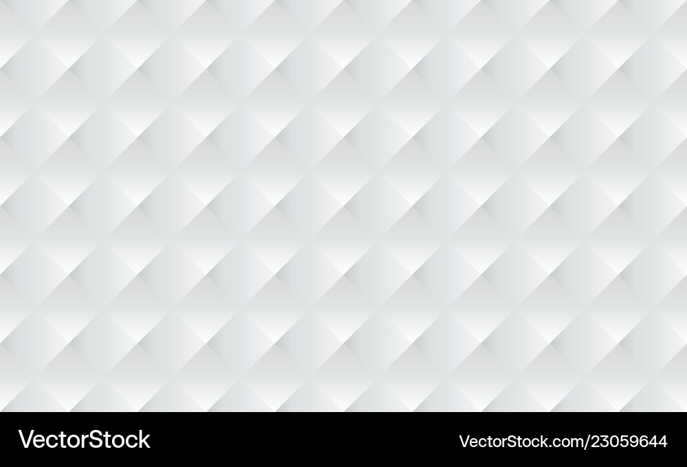 Abstract white background texture with diamont Vector Image
