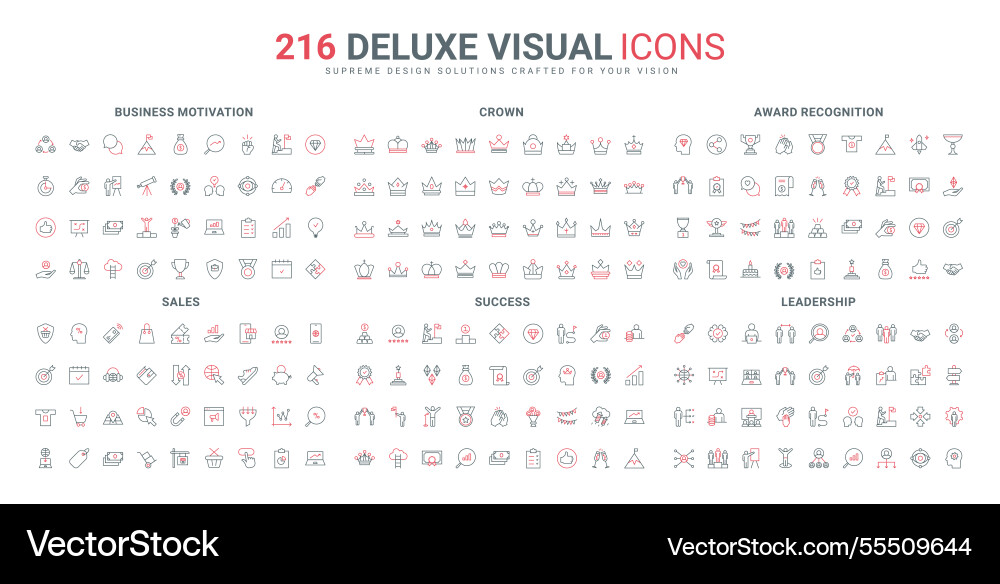 Leadership mindset and vision collaboration Vector Image