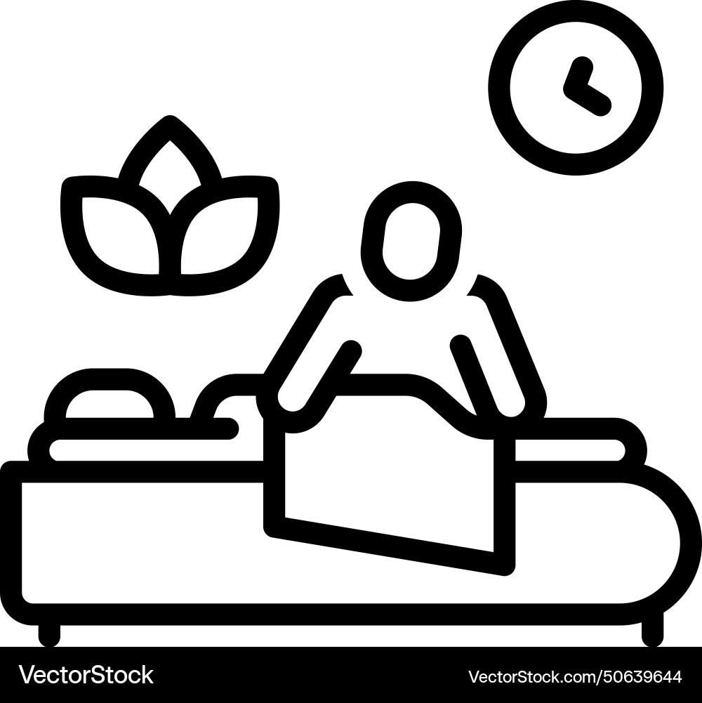 Massage Royalty Free Vector Image Vectorstock
