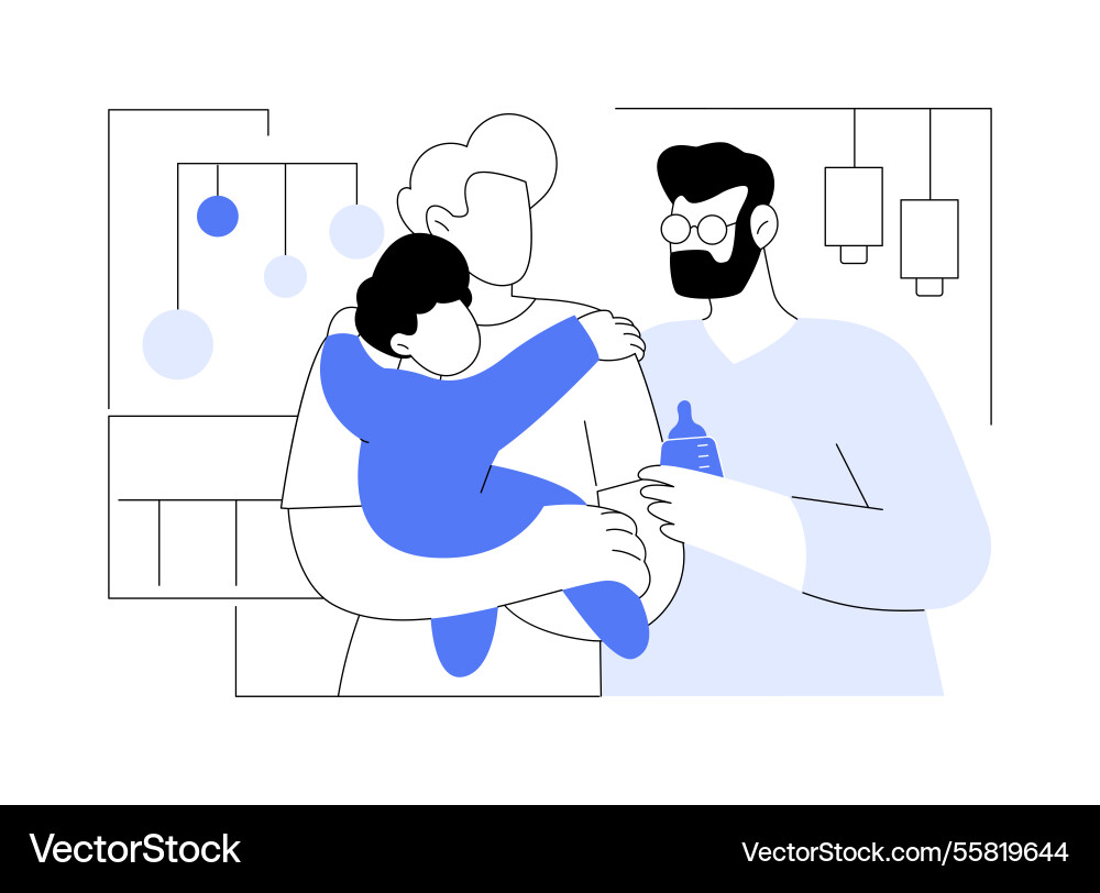 Same-sex marriage isolated cartoon Royalty Free Vector Image