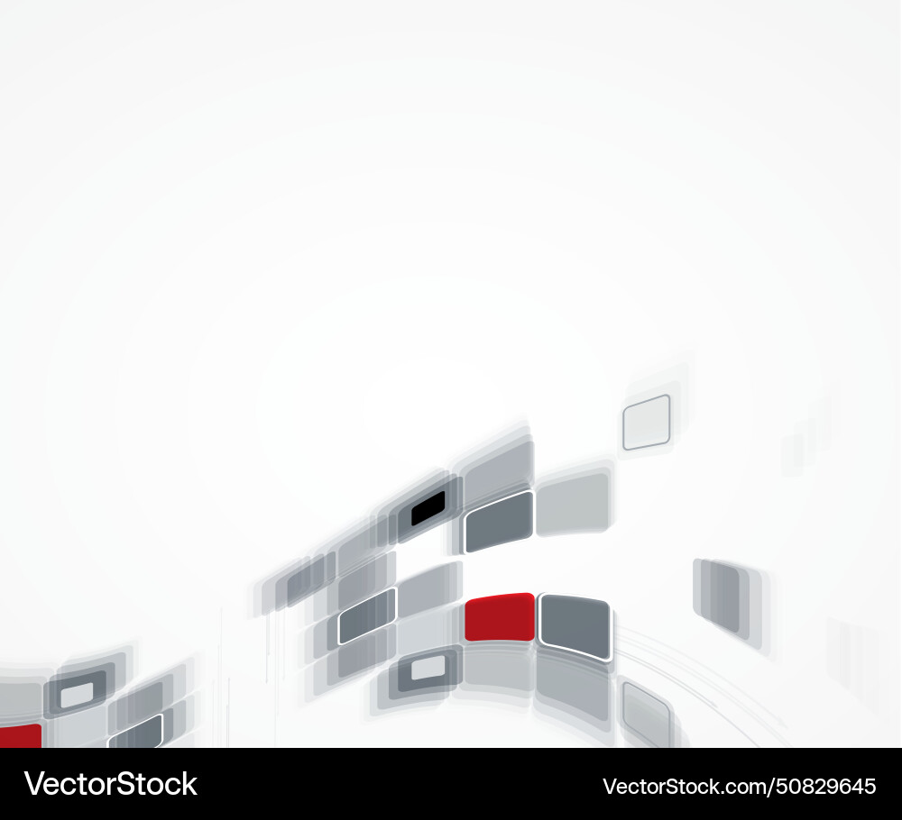 Abstract cube internet computer technology Vector Image