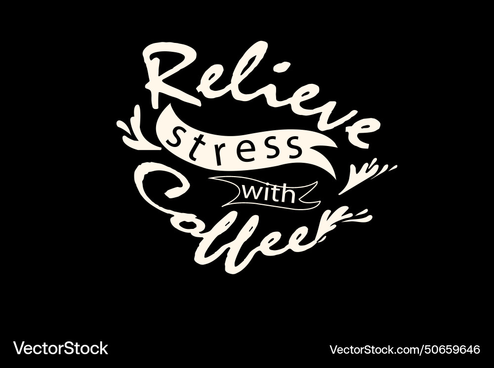 Relieve typography t shirt design landscape Vector Image