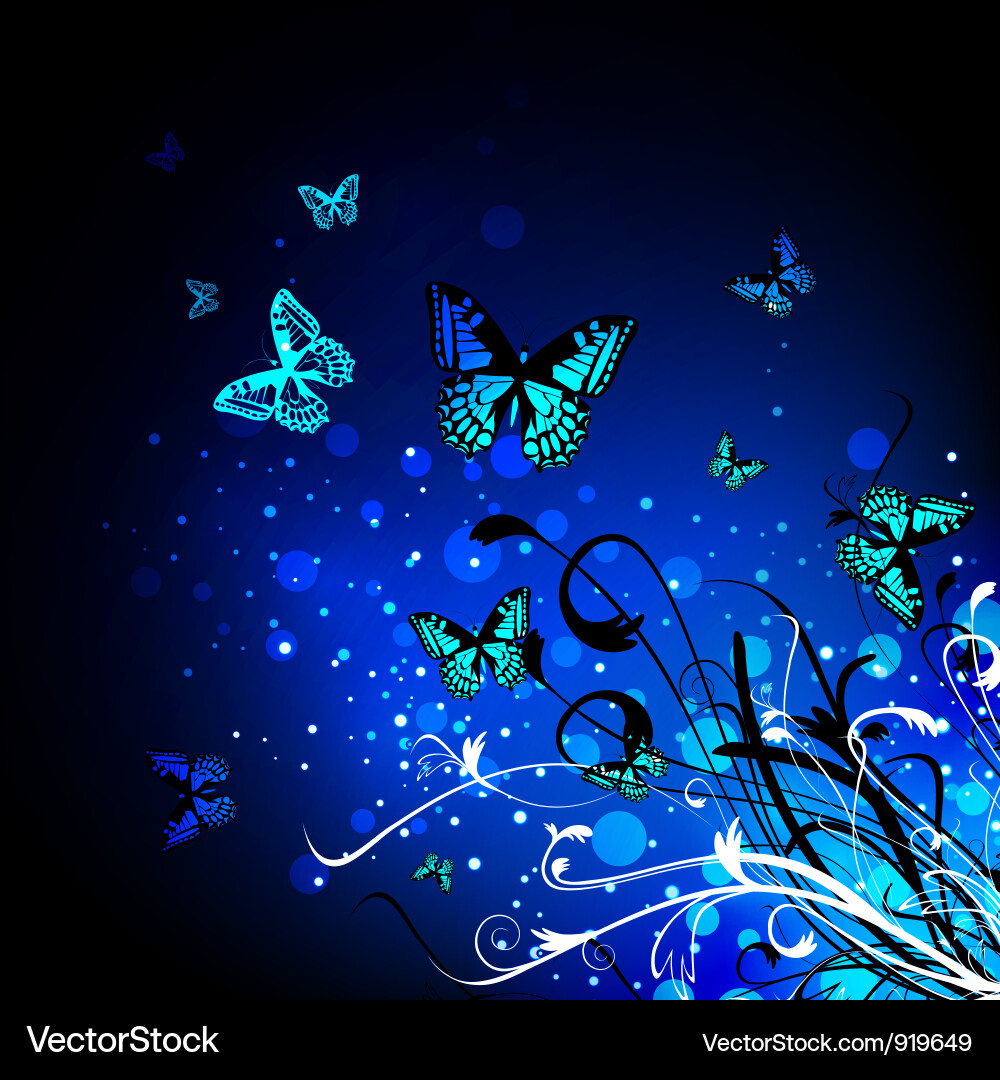 Bright butterfly Royalty Free Vector Image - VectorStock