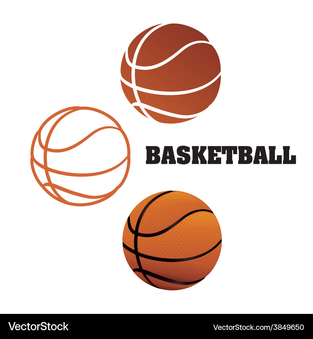 Basketball sport Royalty Free Vector Image - VectorStock