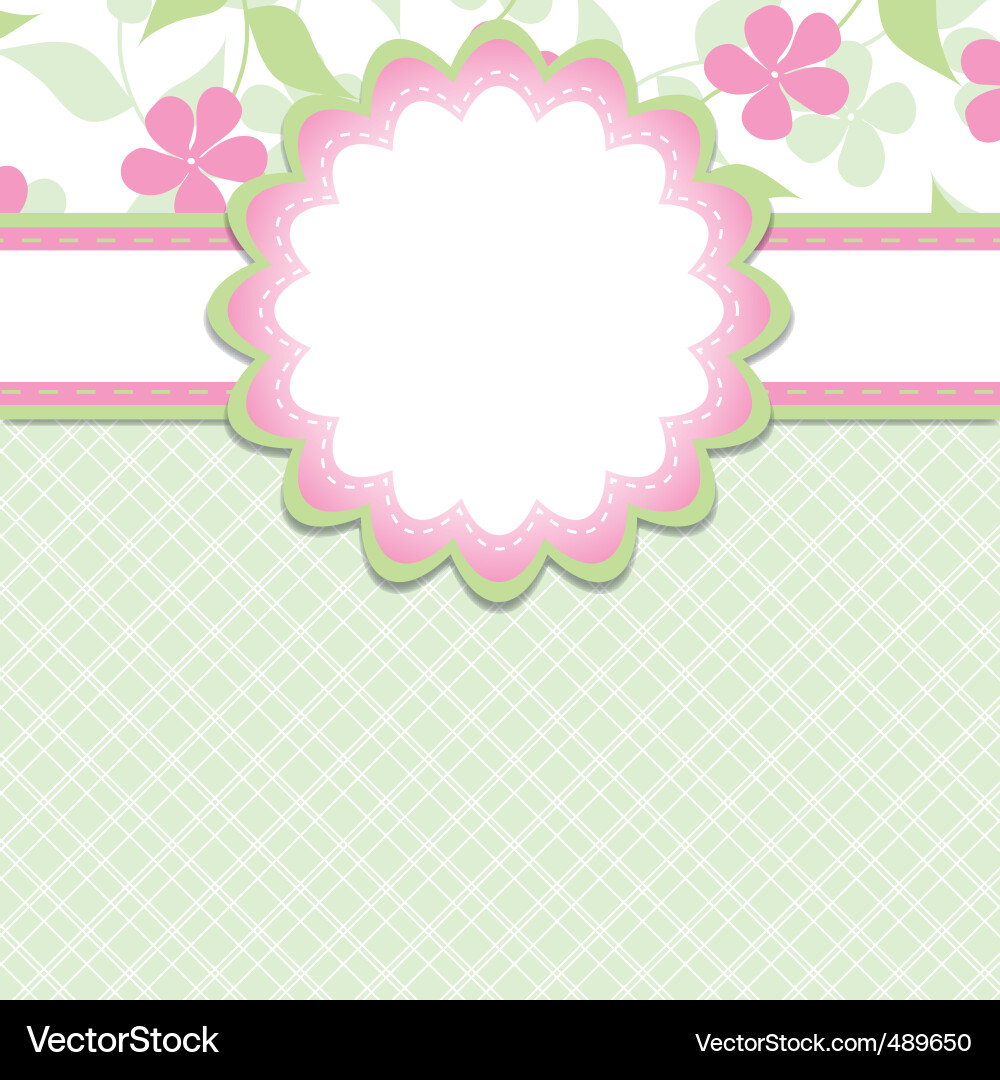 Girl template Royalty Free Vector Image - VectorStock