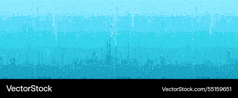 Pixel bitmap bg with dropping lines Royalty Free Vector