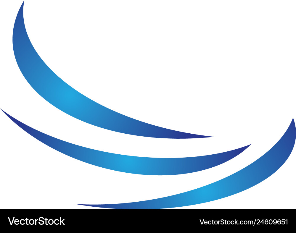 Wave symbol Royalty Free Vector Image - VectorStock