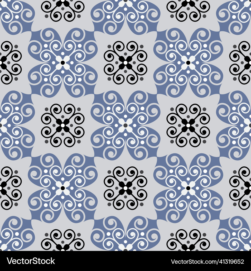 Moroccan Tile Pattern Royalty Free Vector Image