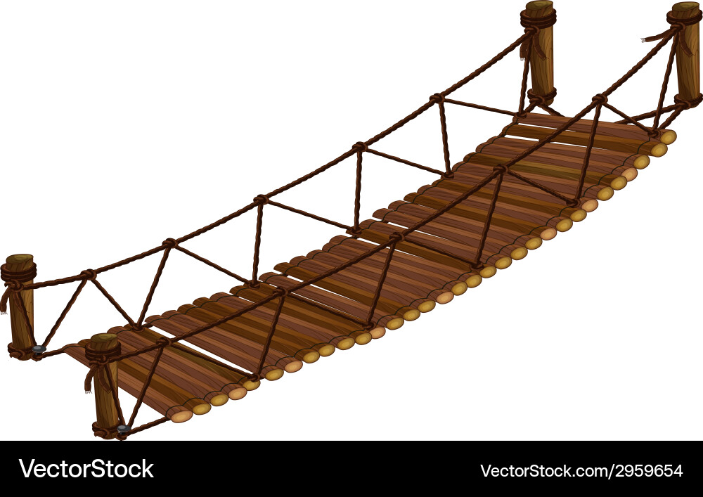Bridge Royalty Free Vector Image - VectorStock