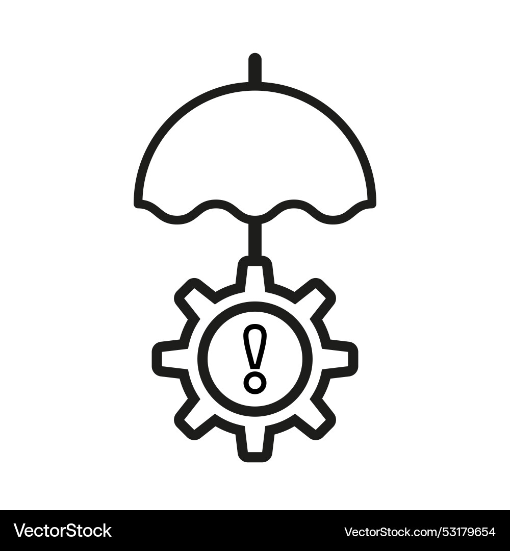 Mitigation icon eps 10 Royalty Free Vector Image