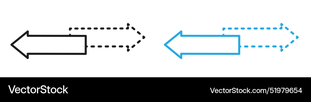 Transfer arrows icon mark in filled style Vector Image