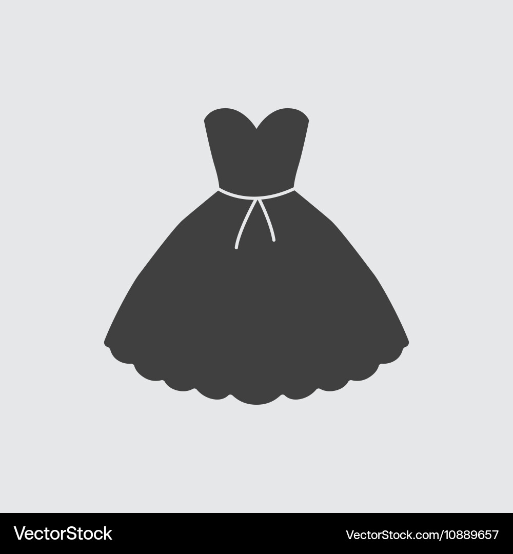 Dress icon Royalty Free Vector Image - VectorStock