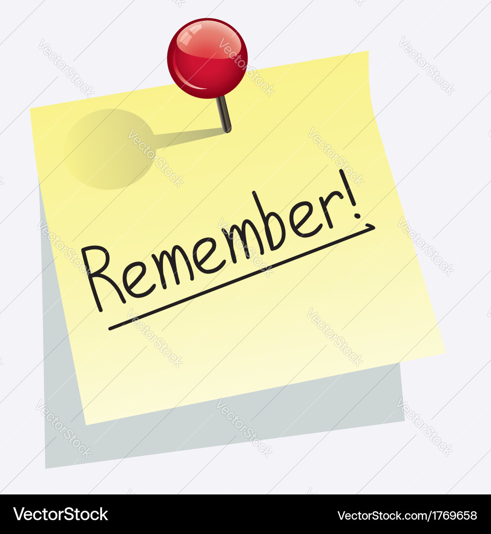 Paper note Royalty Free Vector Image - VectorStock