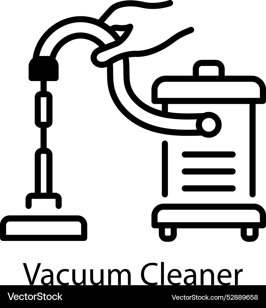 Vacuum cleaner Royalty Free Vector Image - VectorStock