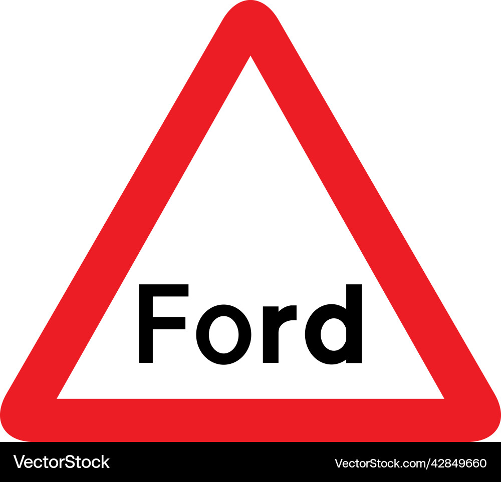 Ford Royalty Free Vector Image - VectorStock
