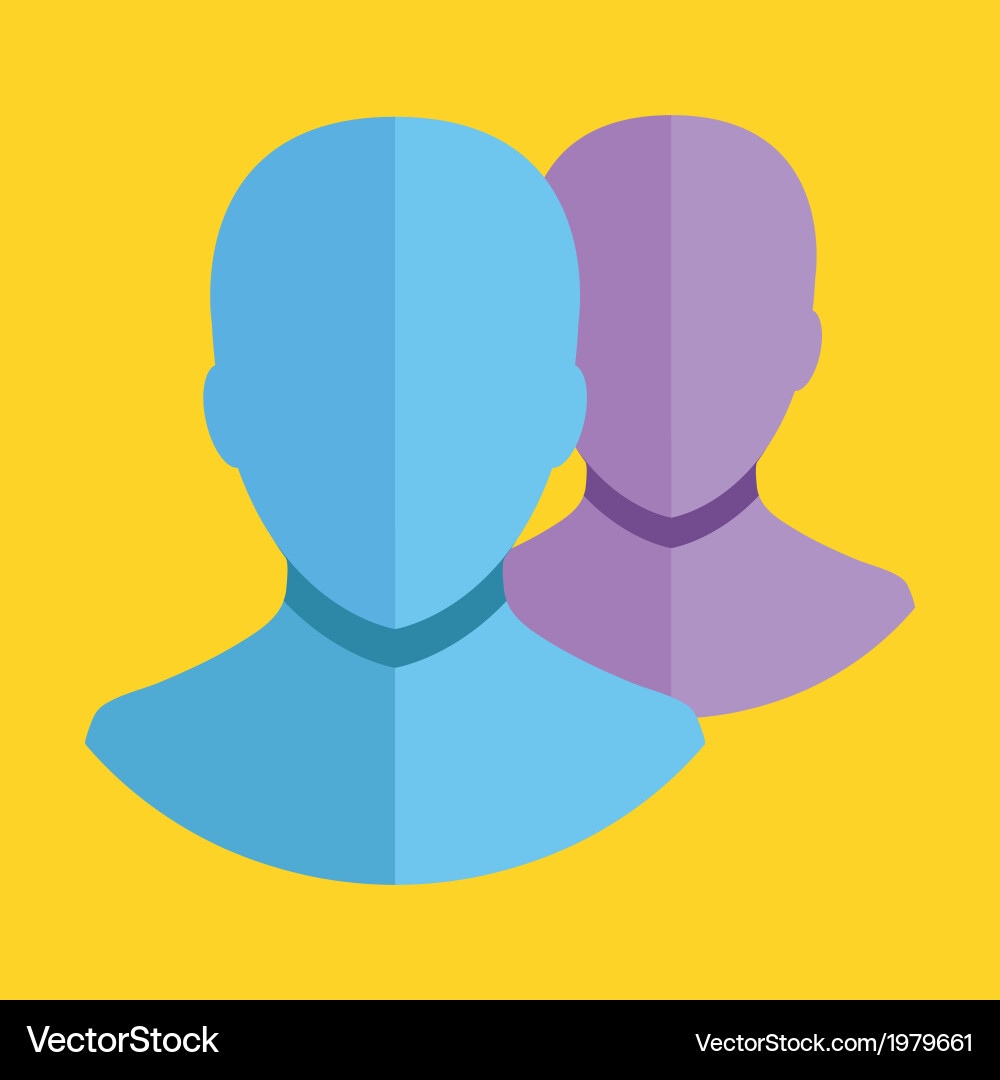 Choose profile icon Royalty Free Vector Image - VectorStock