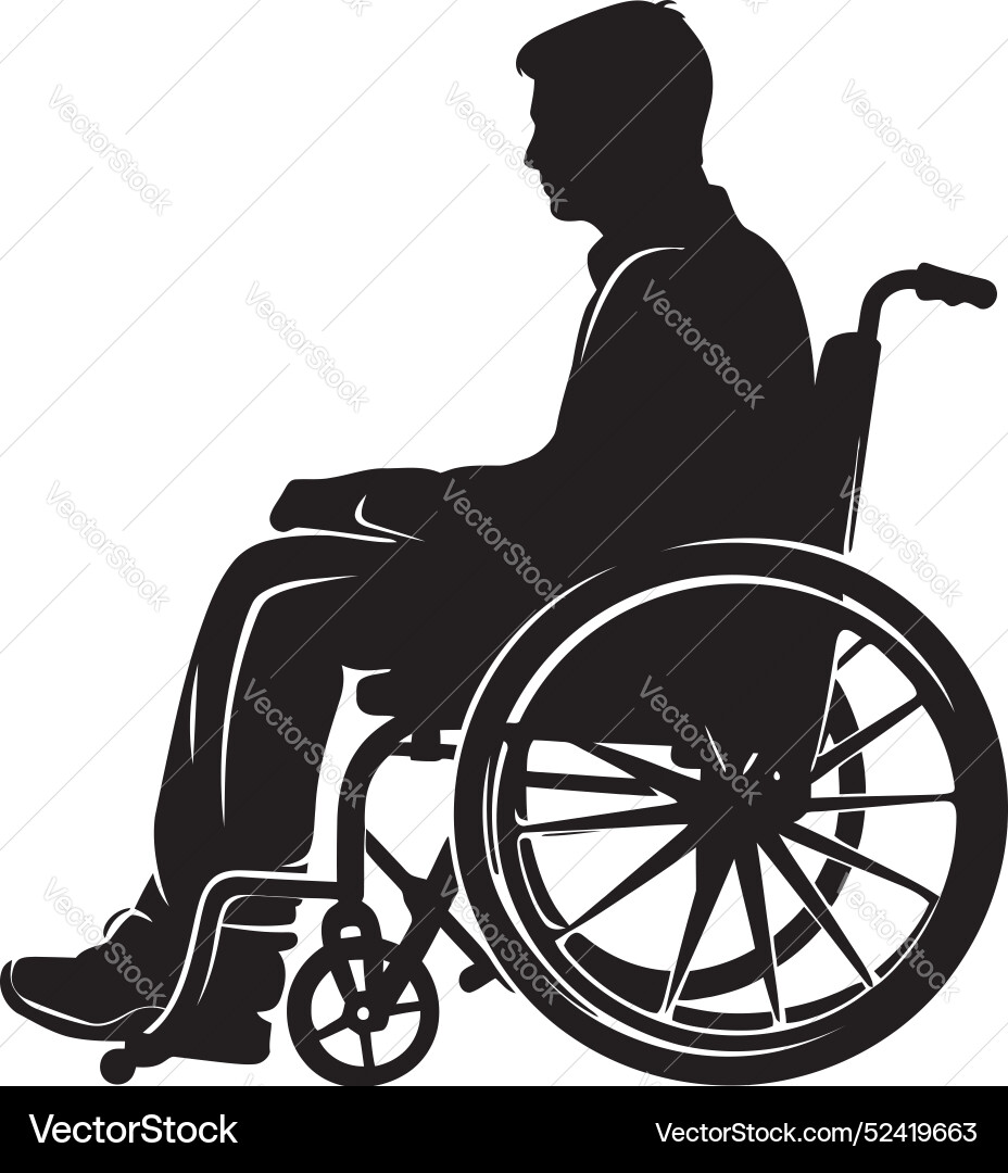 Inclusivity trail disabled logo icon empowerment Vector Image