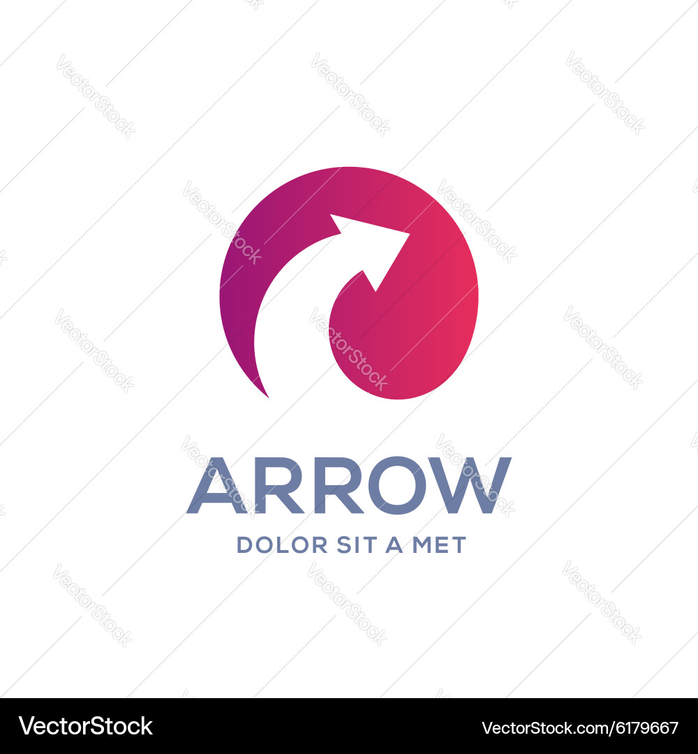 Abstract business logo icon design template Vector Image