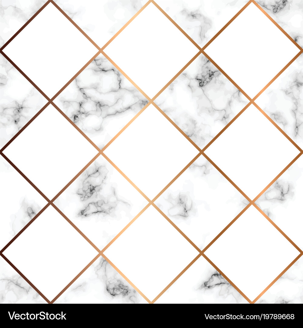 Marble texture seamless pattern design with white Vector Image