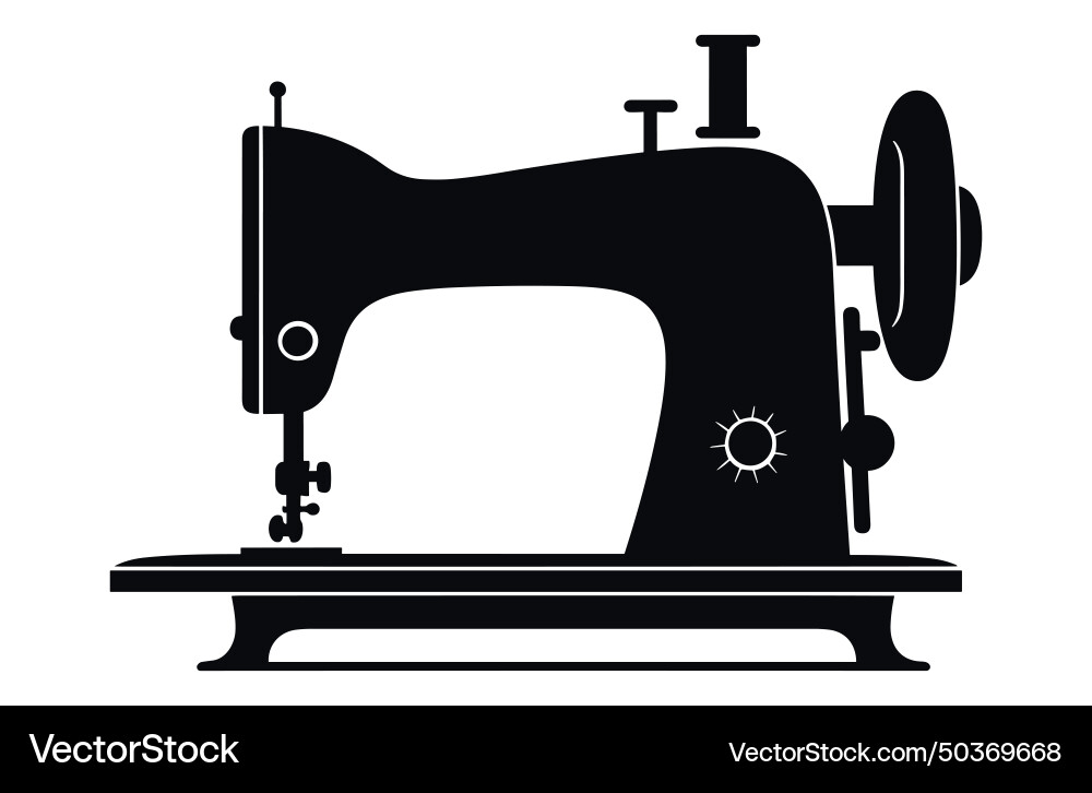 Sewing machine Royalty Free Vector Image - VectorStock