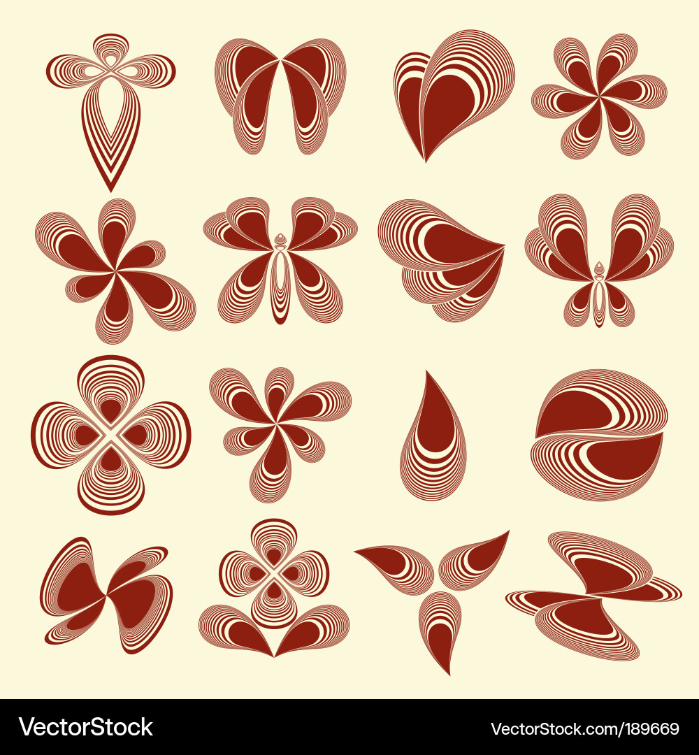 Design logos Royalty Free Vector Image - VectorStock