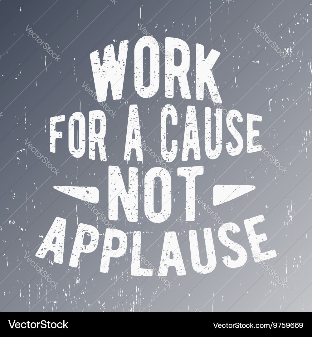 Motivational quote stamp Royalty Free Vector Image