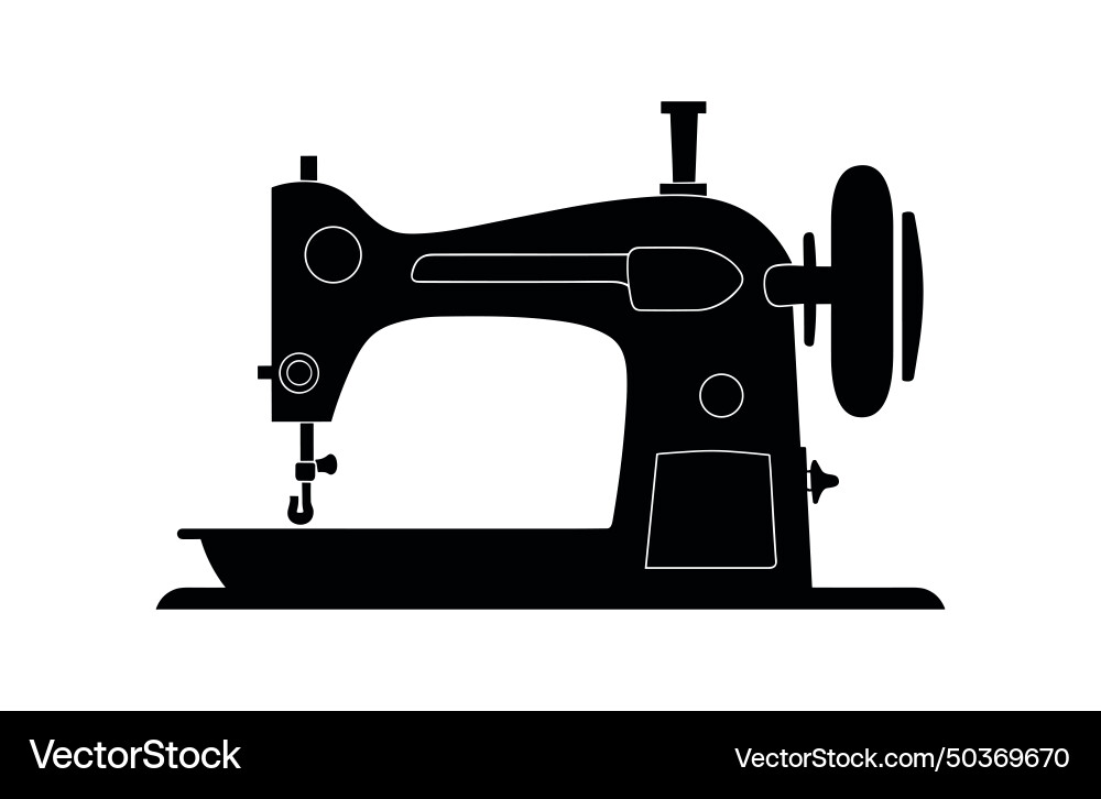 Sewing machine Royalty Free Vector Image - VectorStock