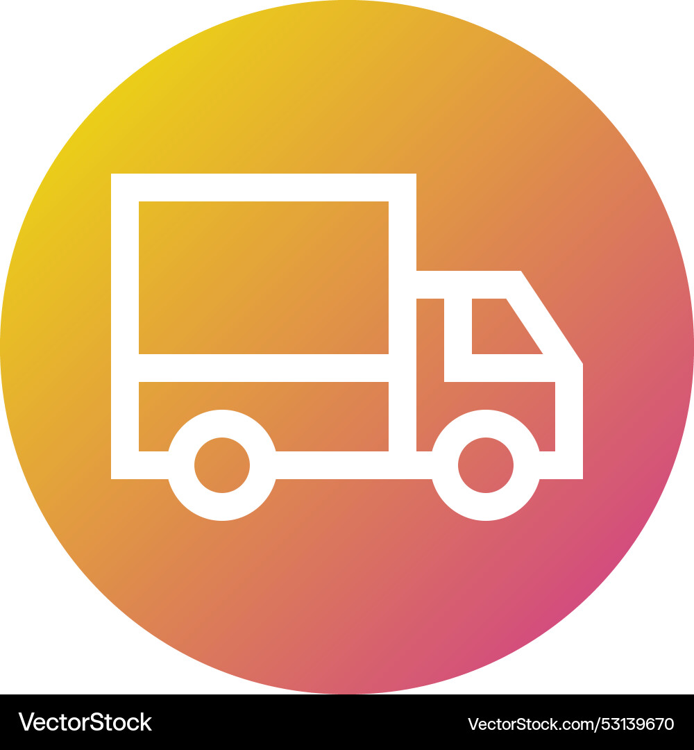 Truck icon design Royalty Free Vector Image - VectorStock