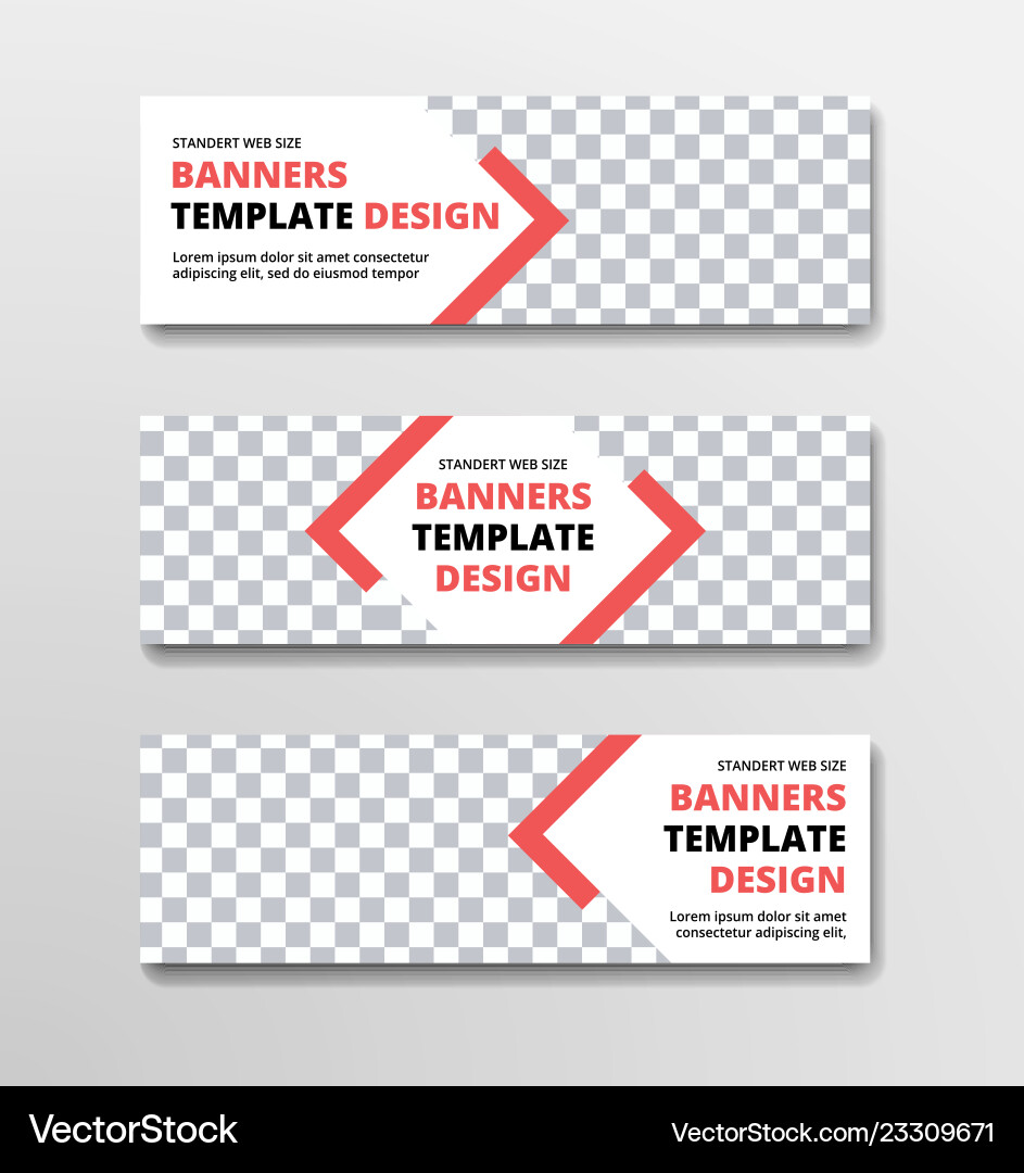 Diagonal White Banners - Set Royalty Free Vector Image