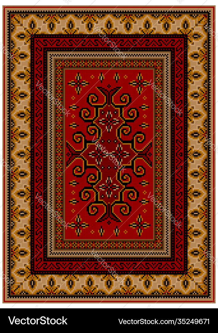 Armenian Carpet Vector Images (over 180)