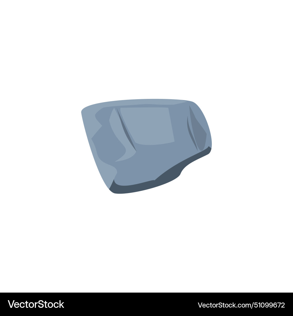 Angular grey stone Royalty Free Vector Image - VectorStock