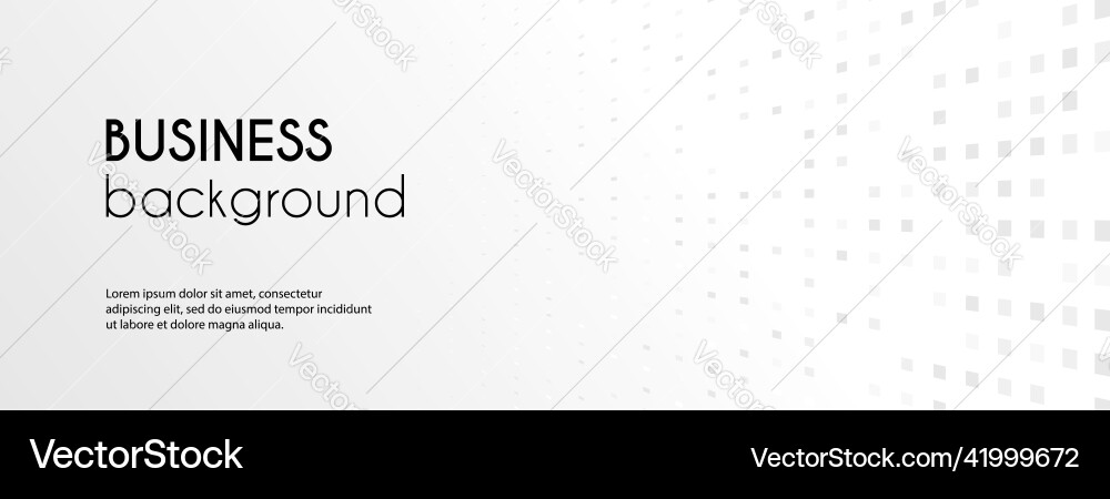 Business background abstract white minimal long Vector Image