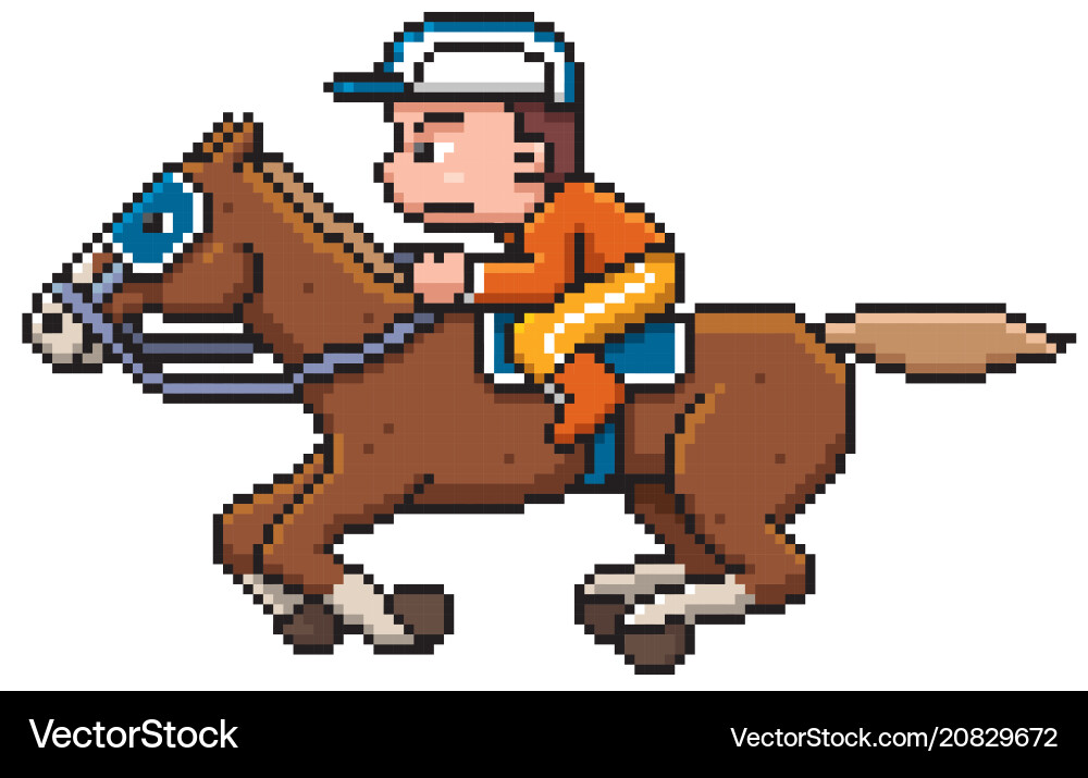 Horse riding Royalty Free Vector Image - VectorStock