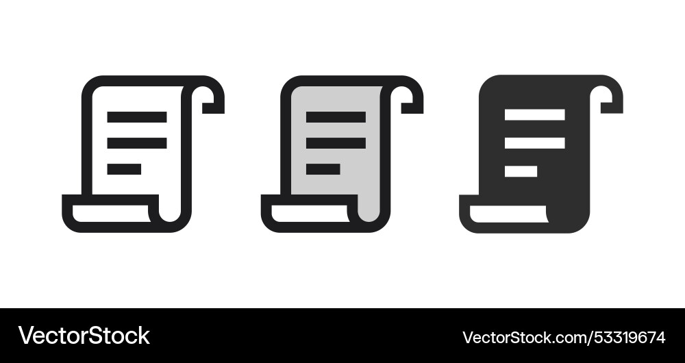 Documents icon clipboard or checklist symbol Vector Image