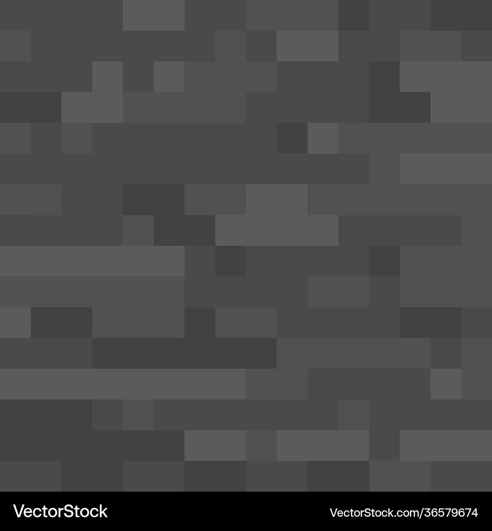 Pixelated Stone Block Background Royalty Free Vector Image