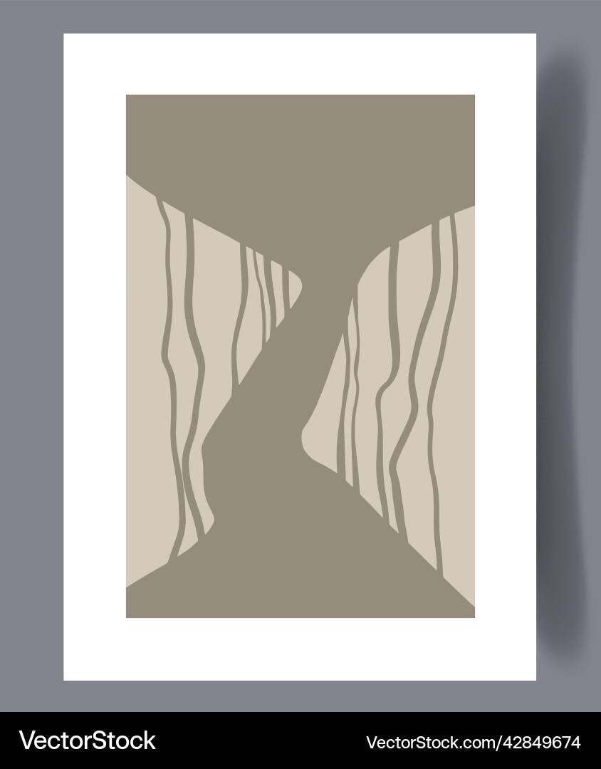 Printable modern minimalistic artworks Royalty Free Vector