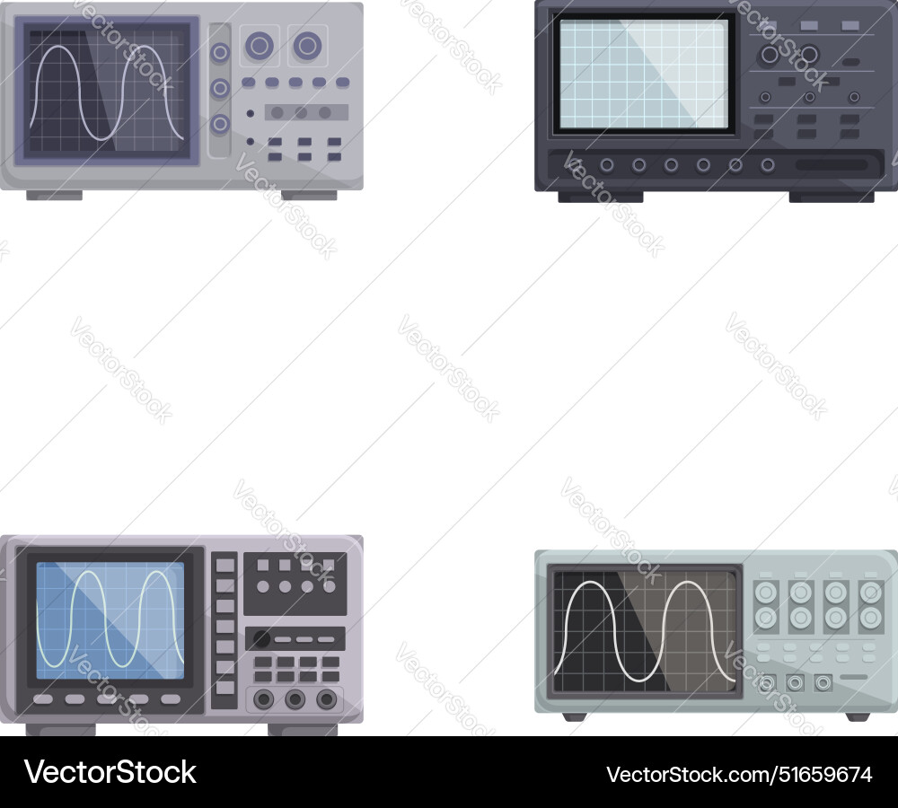 Digital Oscilloscope Vector Images (over 650)