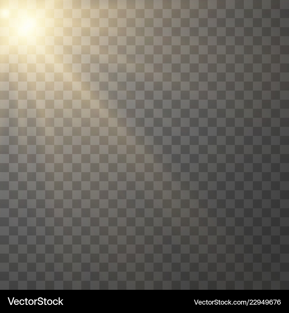 Lens flare light effect Royalty Free Vector Image