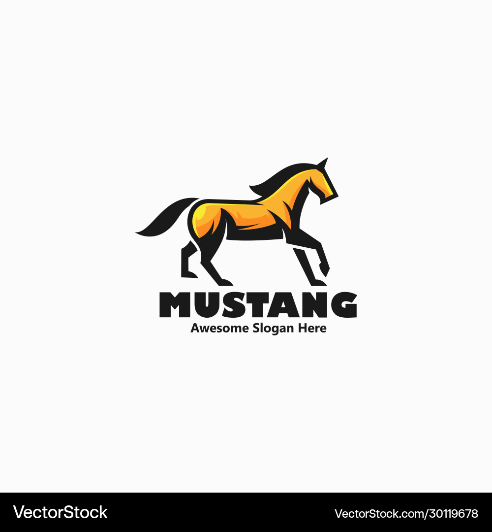 Ford Mustang Logo Vektor Ford Mustang Vector Free Download