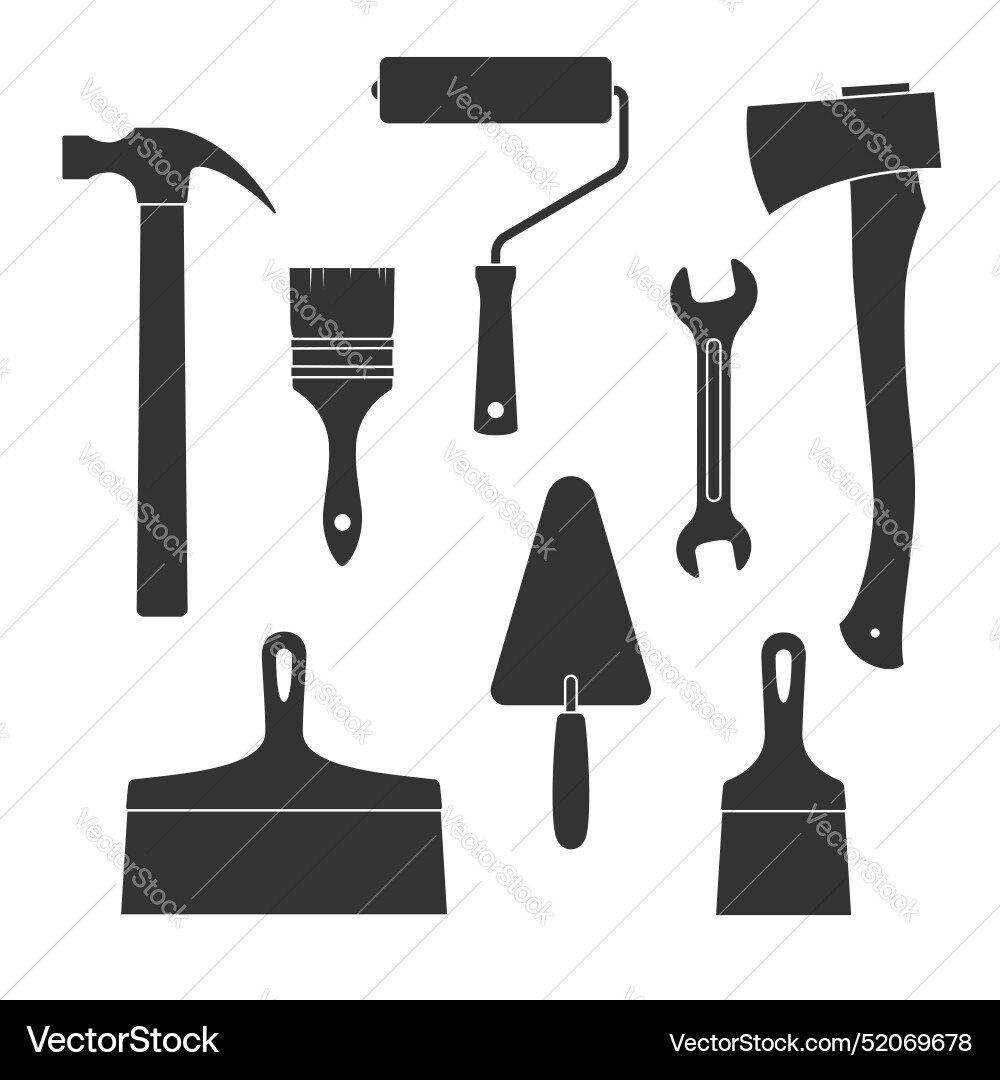 Work tools Royalty Free Vector Image - VectorStock