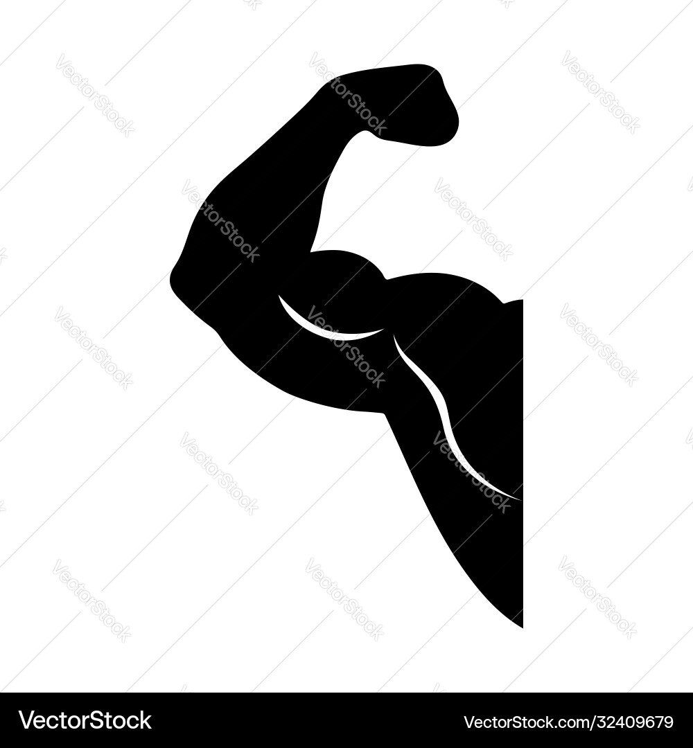 Biceps Royalty Free Vector Image - VectorStock