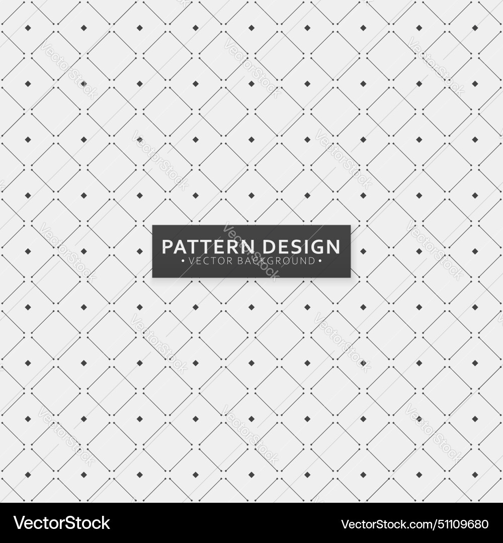 Minimalist square pattern background design Vector Image
