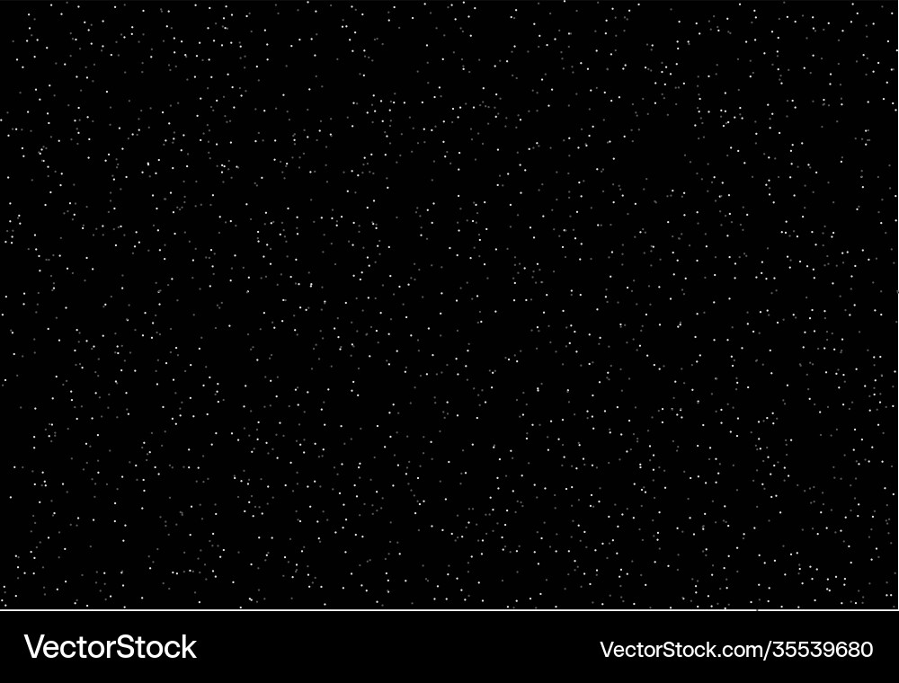 Starry night sky background galaxy star Royalty Free Vector