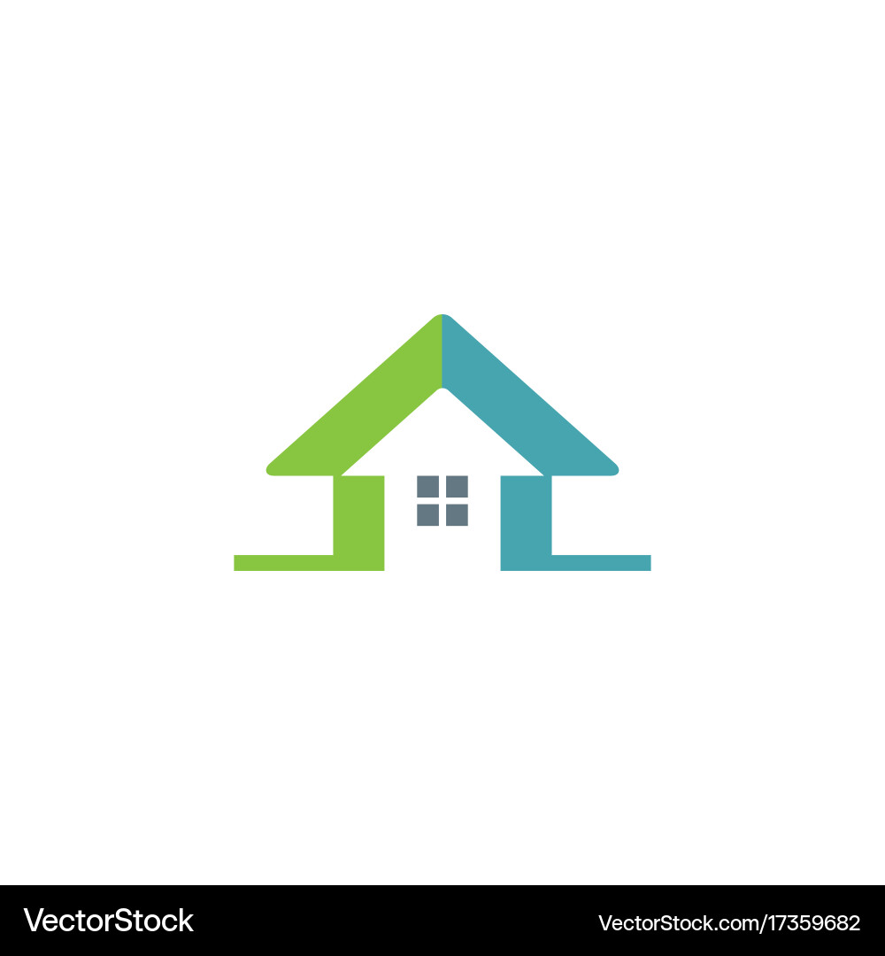 Arrow House Logo Royalty Free Vector Image - VectorStock