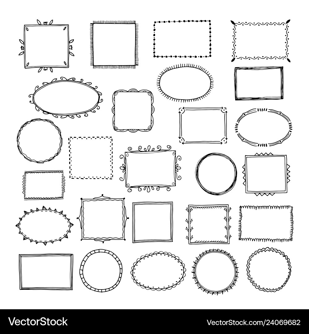 Picture Frame Outline Vector Images (over 24,000)
