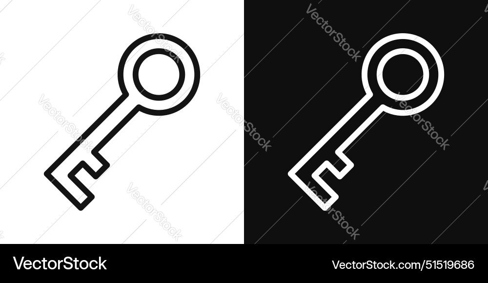 Key icon Royalty Free Vector Image - VectorStock