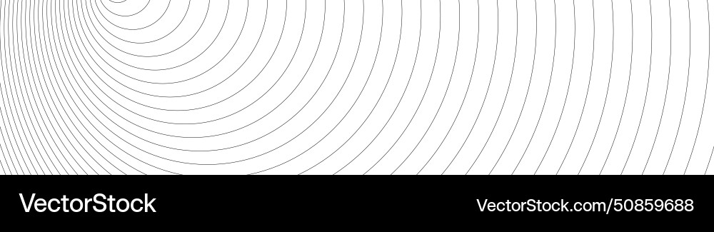 Circular stripe backgrounds abstract radial Vector Image