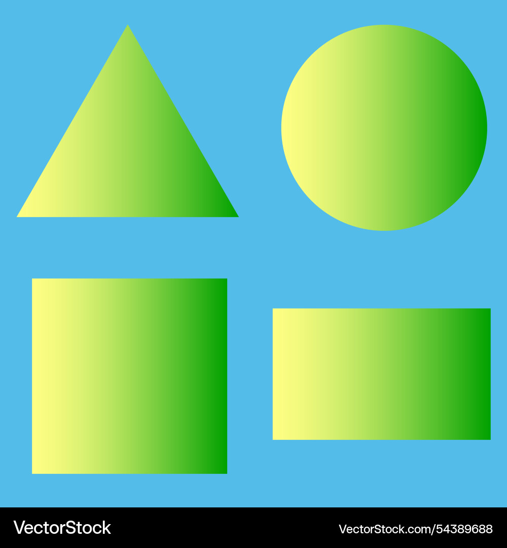 Geometric shapes Royalty Free Vector Image - VectorStock