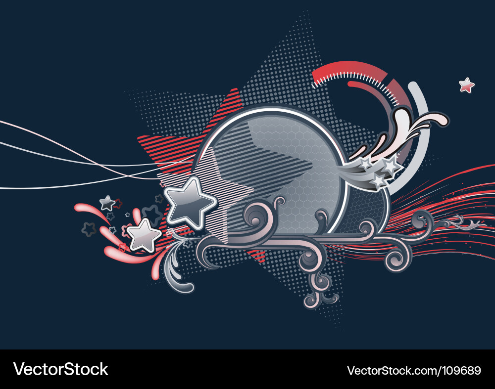 Candy stars background Royalty Free Vector Image