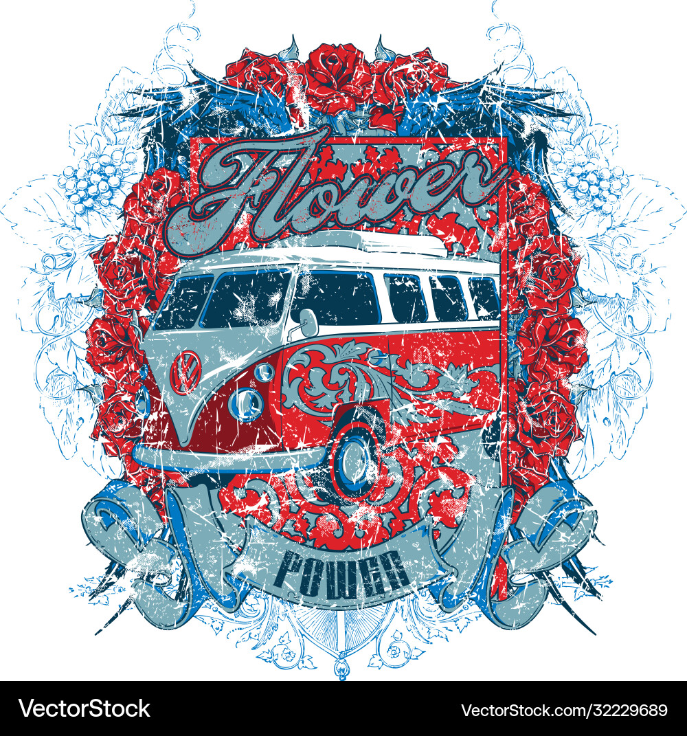 Flower power Royalty Free Vector Image - VectorStock